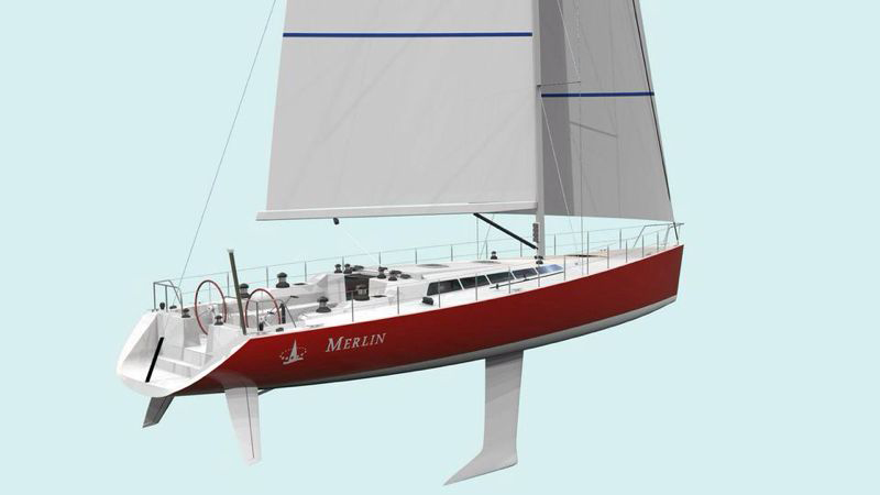 The Yacht Merlin | Designed by Alex Simonis | August 1993 | Hugh Brown ...